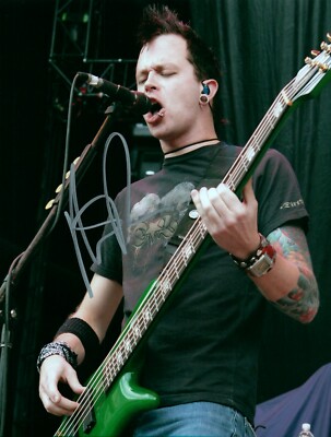 Mike Rodden Hinder Hand Signed Photo Autographed w/COA | eBay