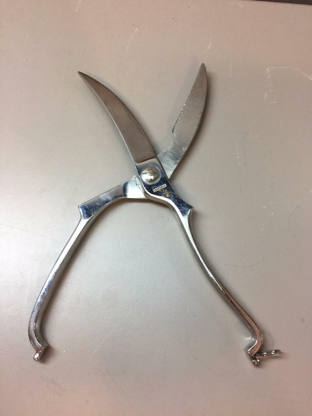 Rostfrei Locking Stainless Steel Poultry Shears Scissors - Italy | eBay