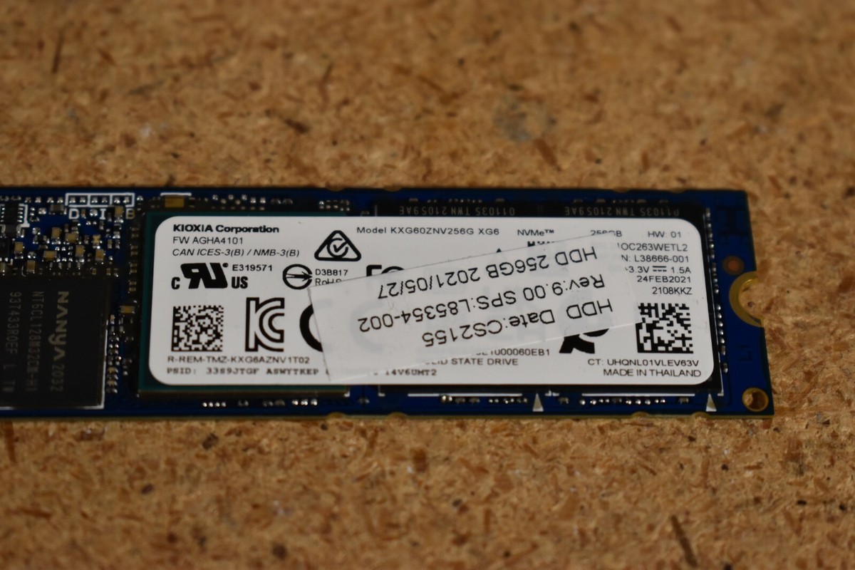 New Toshiba Xg5 256gb M2 Ssd Pcie Nvme M2 Solid State The Toshiba XG6
