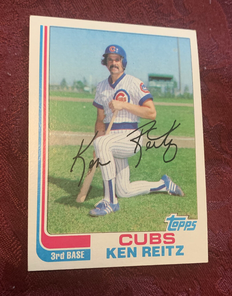 Ken Reitz 1982 Topps Baseball Card # 245, Chicago Cubs | eBay