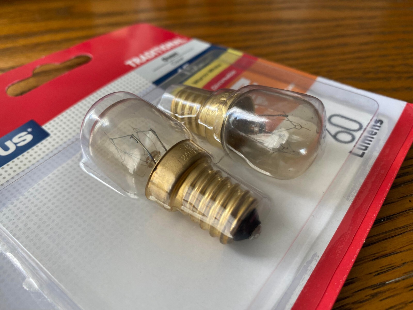 Oven Light Bulb, Status, clear, 15w Small screw Cap, 60 Lumens ...