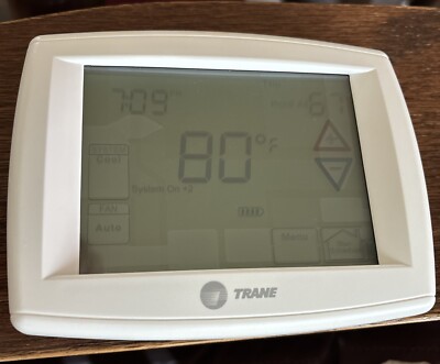 Trane TCONT302AS42DAA Touchscreen Programmable Thermostat 2 Stage Heat ...
