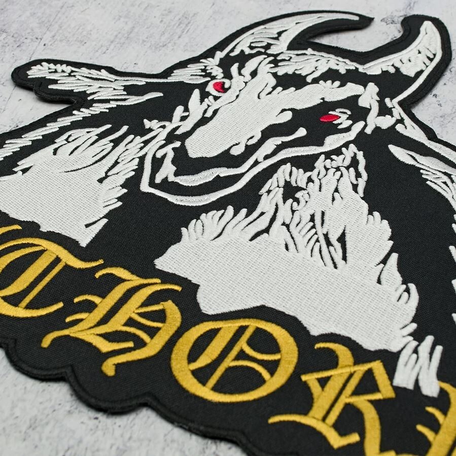 Bathory Iron-on & Sew-on Back Patch | Goat Swedish Black Thrash Metal Band Logo | eBay