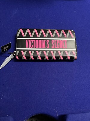 Victoria's Secret Ribbon Logo Wallet NEW | eBay