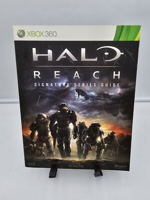 Halo Reach Game Strategy Guide Book Signature Series OFFICIAL Brady ...