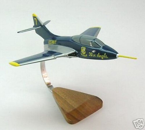 F-9-F Cougar Blue Angels F9 Airplane Wood Model FreShip | eBay