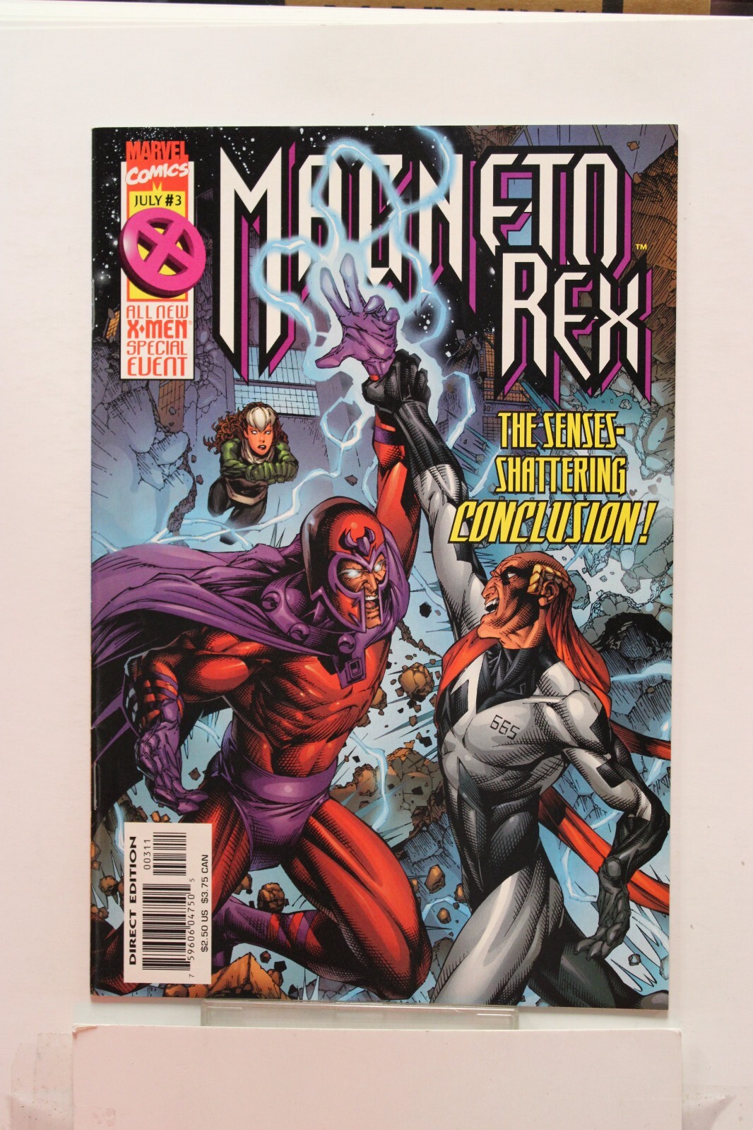 MAGNETO REX #3 (1999) Quicksilver, Joe Pruett, Brandon Peterson, Marvel ...