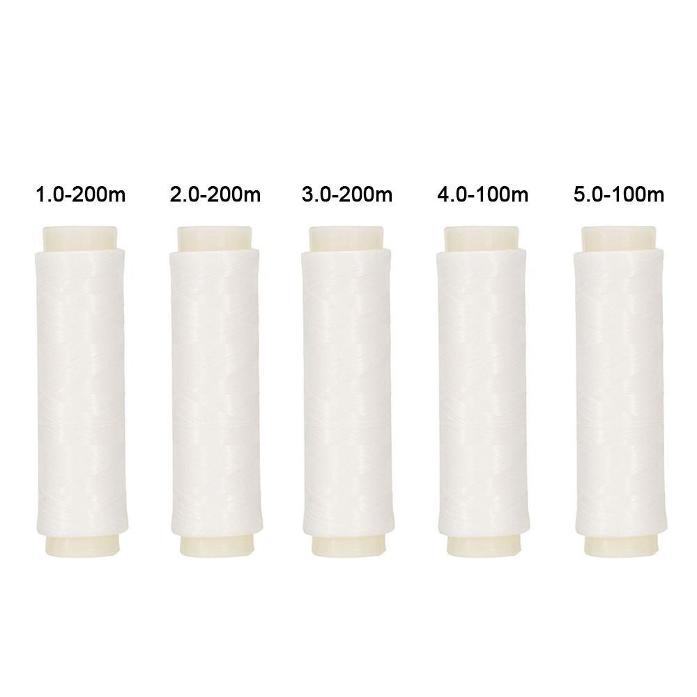 White Bait Elastic Thread Spool Fishing Thread Line Sea Fishing ...