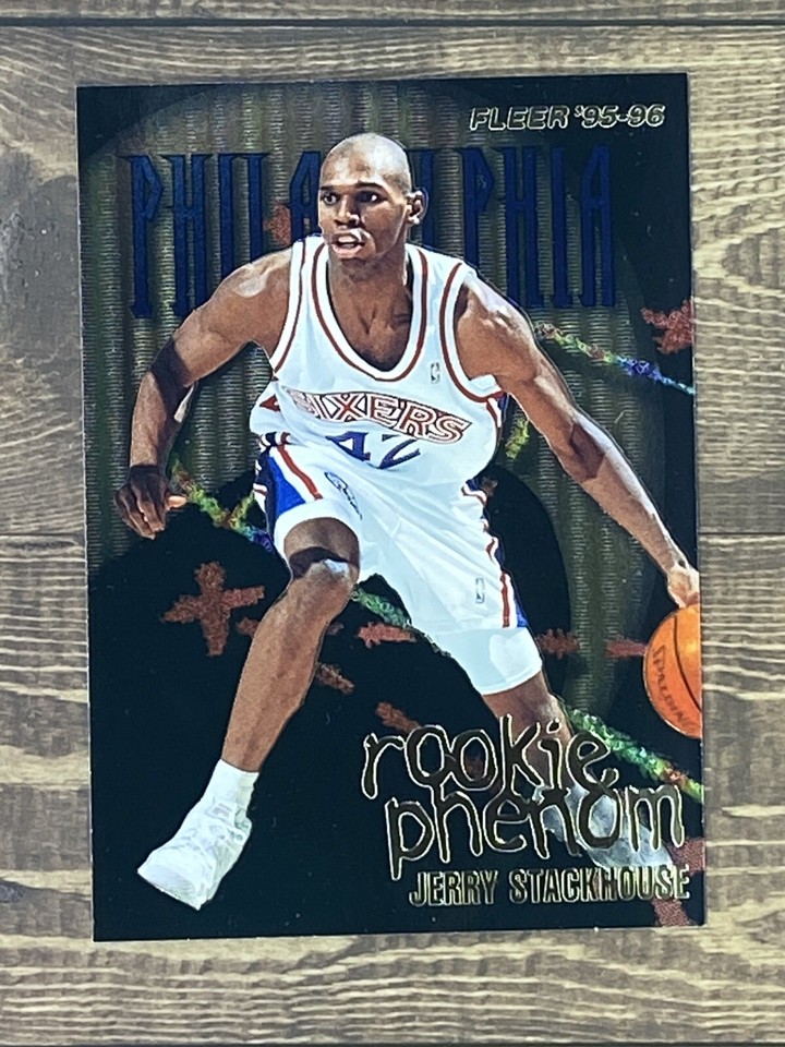 Lot Of 18 1995-2003 NBA Jerry Stackhouse Insert And Rookie Basketball ...