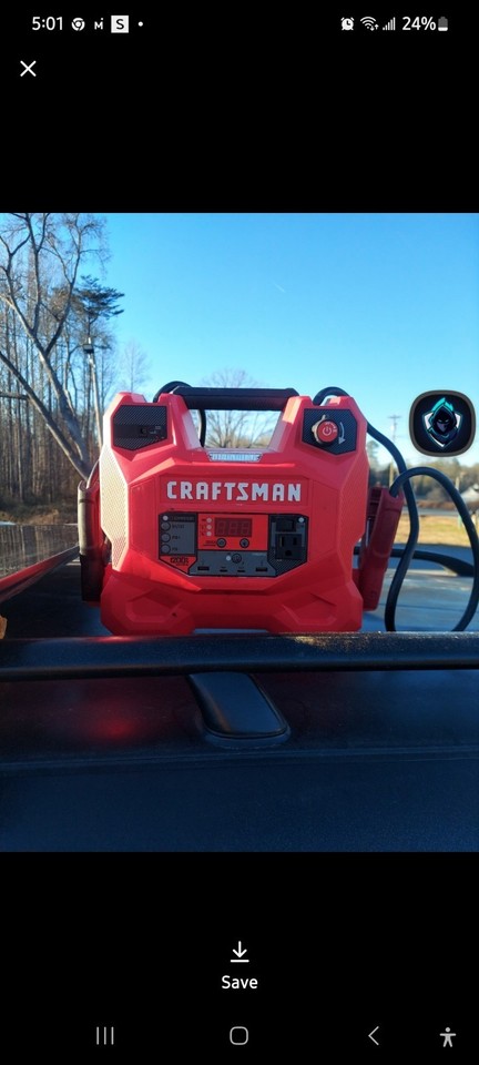 Craftsman 1200Amp Jump Starter & Portable Power Station All In One ...