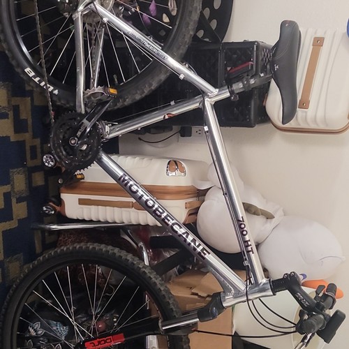 Motobecane 700 HT Mountain Bike Silver 26in Disc Brakes WTB Wheels ...