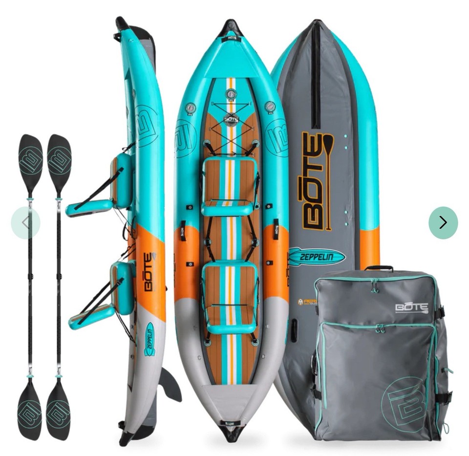 Bote Zeppelin Aero 12′6″ Native Aqua Inflatable Kayak NEW | eBay