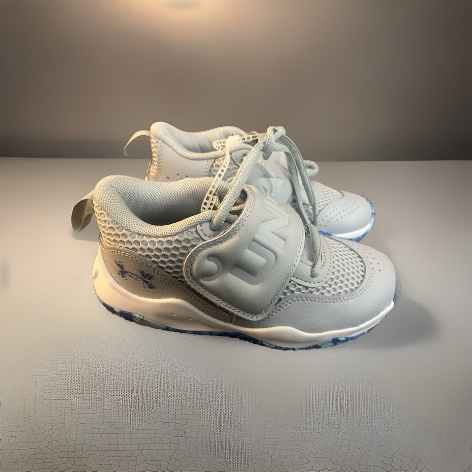 Under Armour Curry Flow 10 PS Curryfornia Blue Grey Kids Shoes Size 13K ...