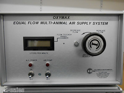 Columbus Instruments OXYMAX Equal Flow Multi-Animal Air Supply System ...