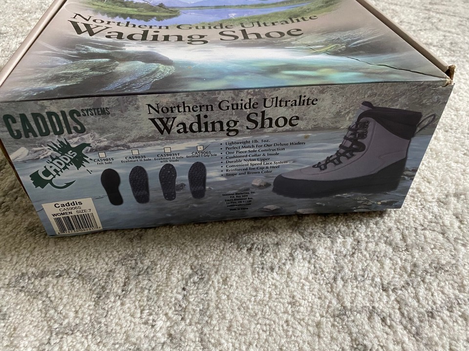 Caddis Women Northern Guide Ultralite EcoSmart 2 Grip Sole Wading Shoe ...