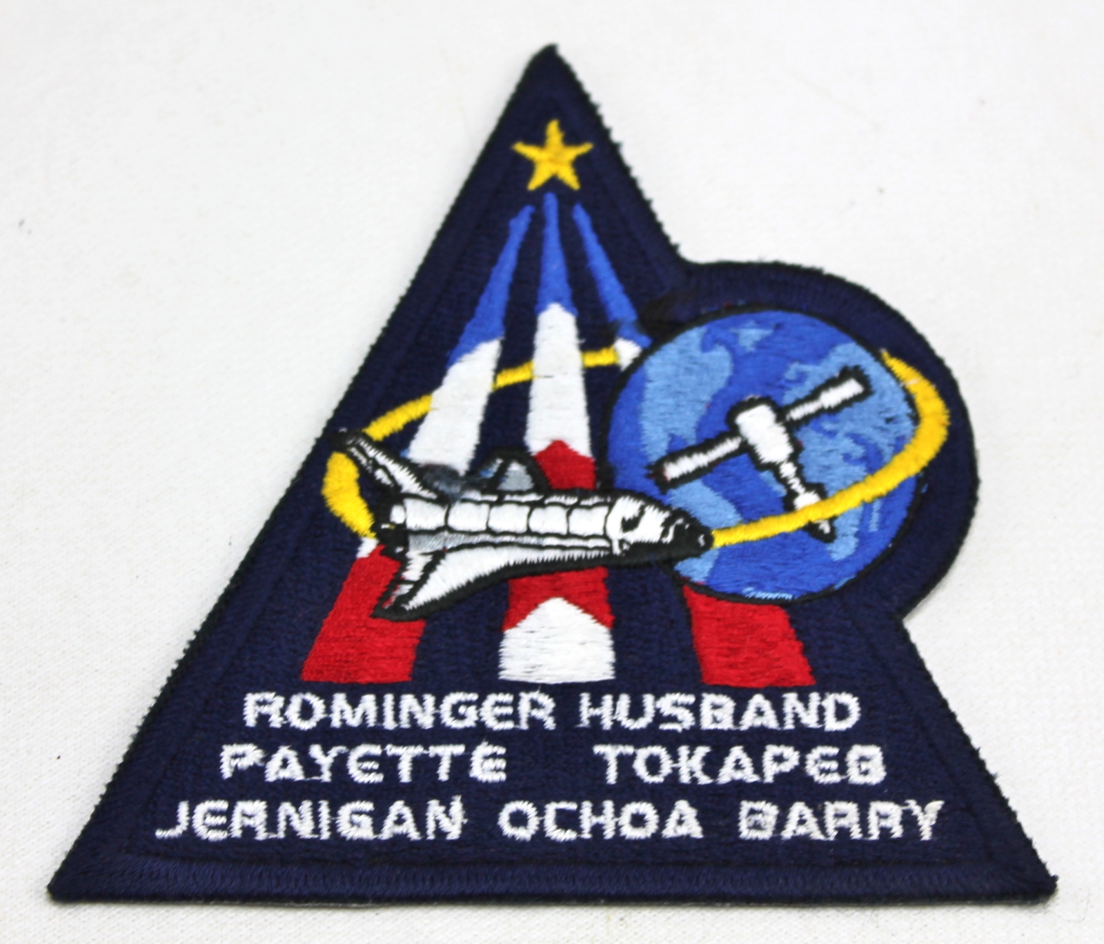 NASA Space Shuttle STS-96 Mission 4" Stitched Patch Rominger Husband Payette | eBay