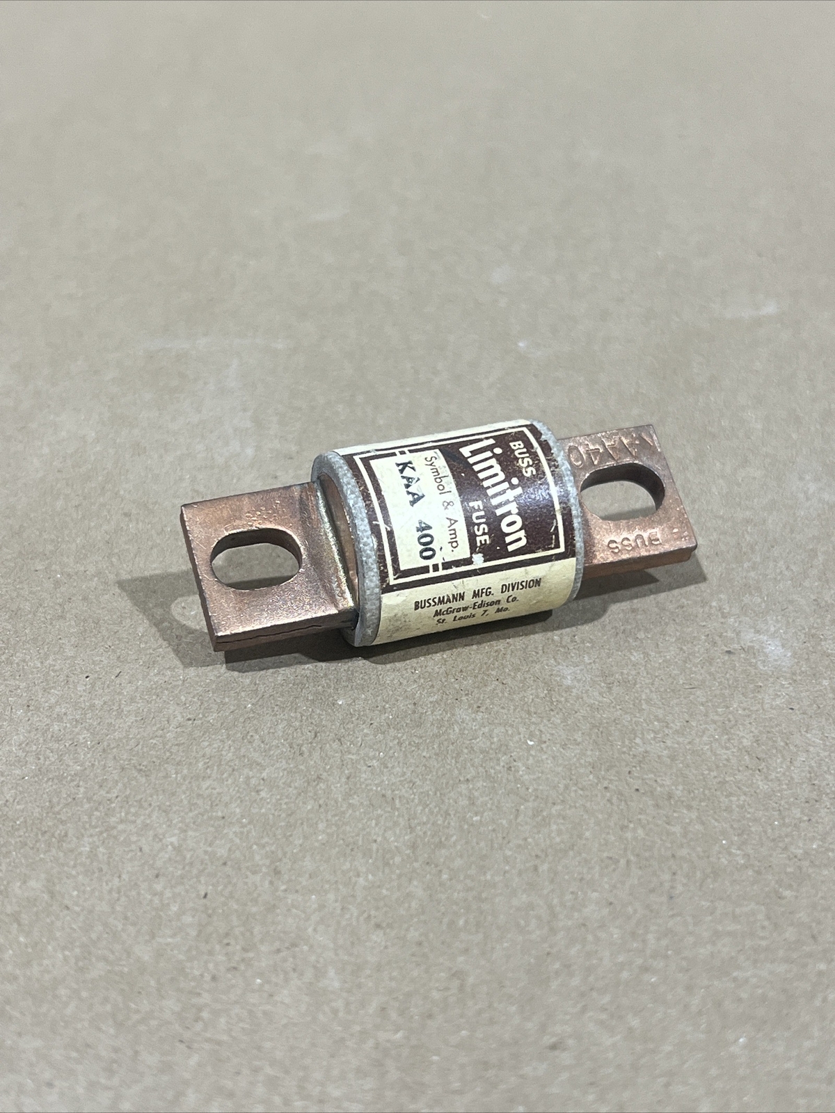 BUSSMANN BUSS TRON KAA 400 RECTIFIER FUSE 400 AMP 130V NEW OPEN BOX | eBay