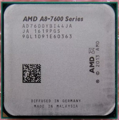 AMD A8-7600 Series AD7600YBI44JA Quad-Core 3.1GHz Socket FM2+ CPU ...