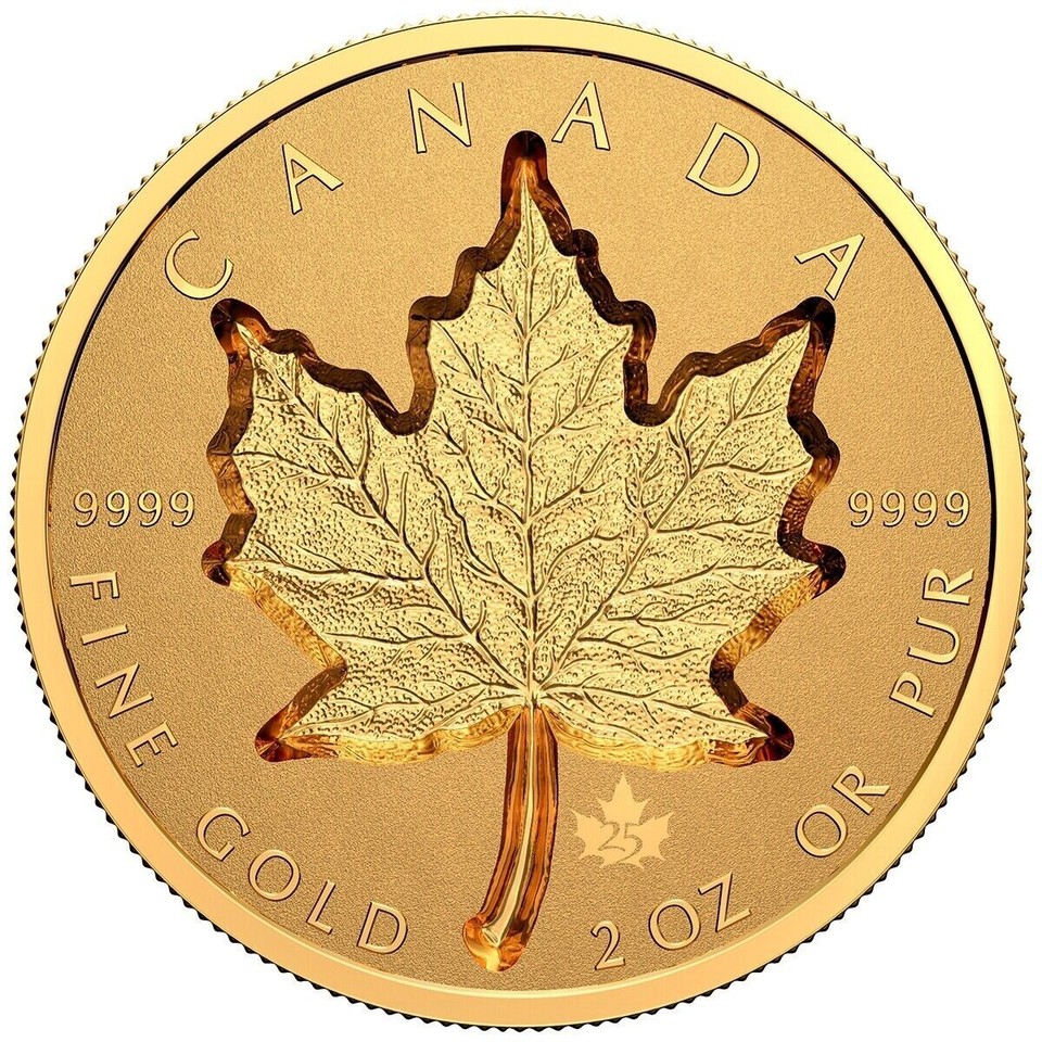 2021 Canada 2 oz Pure Gold Coin - Super Incuse Gold Maple Leaf Coin NGC ...