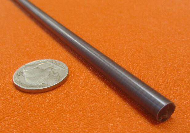 Nylon MDS Round Rod, Black .250" (1/4")" Dia x 60" Length, 3 Pcs, 15 Ft ...