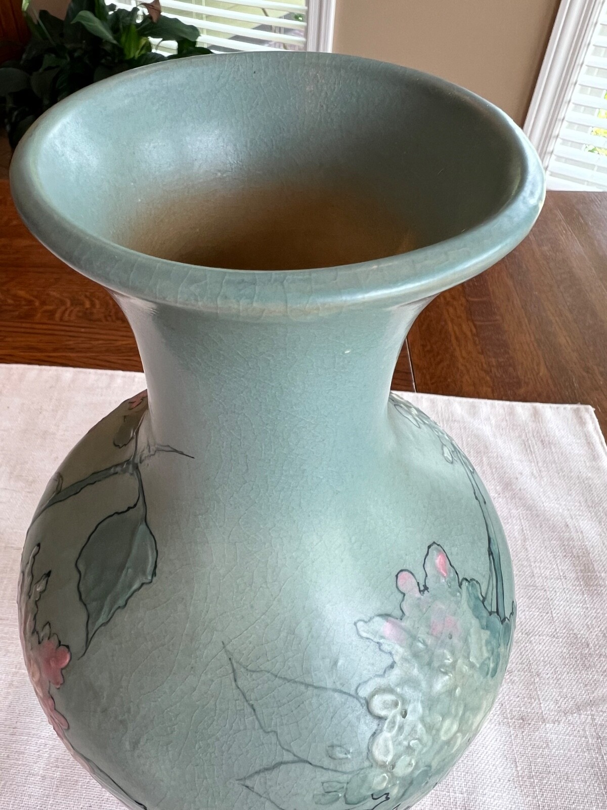 Weller Pottery Hudson Factory Lamp Base signed S. Timberlake 12" | eBay