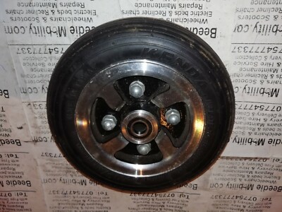 PRESTIGE AUTOGO 550 MOBILITY SCOOTER FRONT WHEEL & SOLID TYRE 7 X 1 3/4 ...