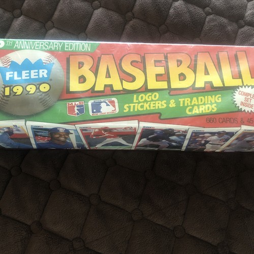 Brand New FLEER 1990 10TH ANNIVERSARY BASEBALL CARD Complete Set ...