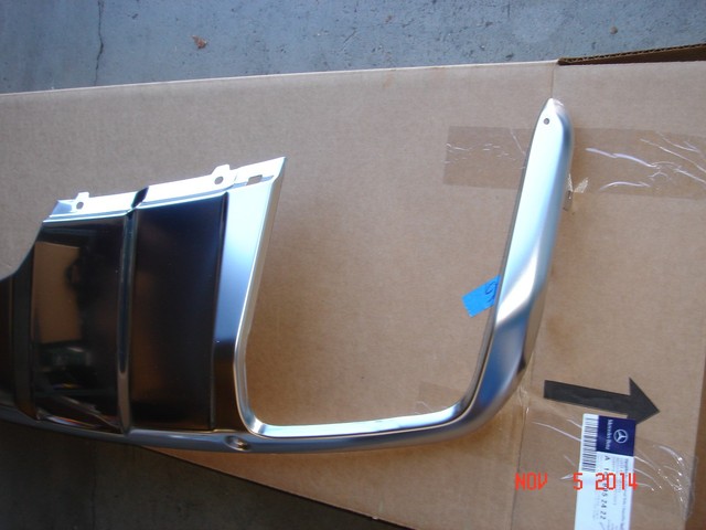 MERCEDES Mercedes-Benz OEM 10-12 Gl350 Rear Bumper-lower Shield ...