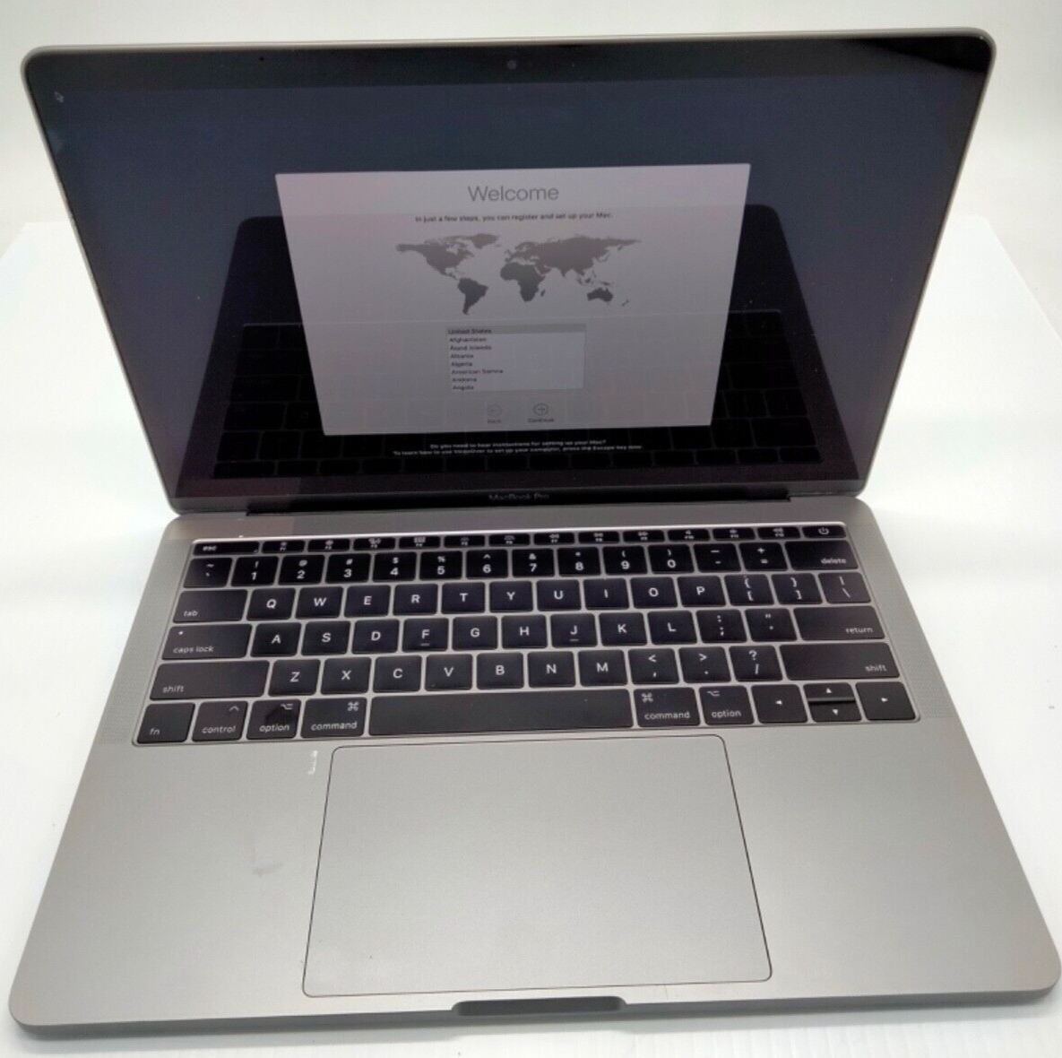 Apple A1708 3164 13" i5-7360u 8gb 128gb SSD Laptop space gray charger ...