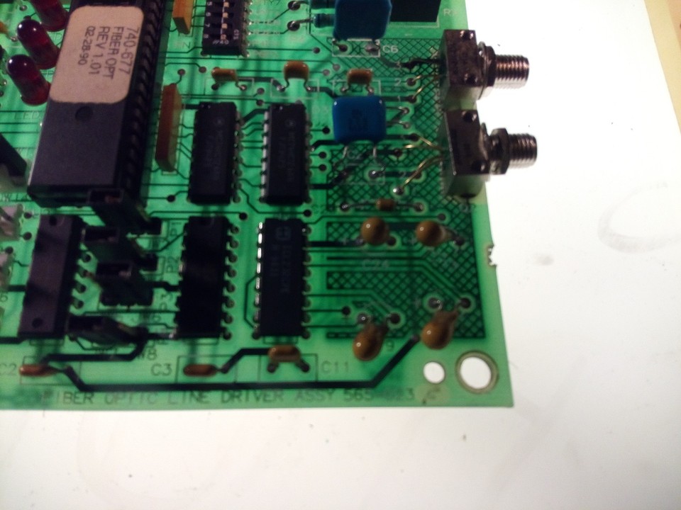Simplex 565-023 2120 Fiber Optic Line Driver Board | eBay