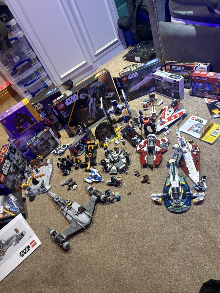 GENUINE Lego Star Wars 15+ Mixed Sets Bundle Sold As Seen With ...