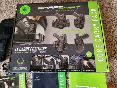 Alien Gear Shapeshift Modular System Core Carry Pack RH Sig Sauer P938 ...