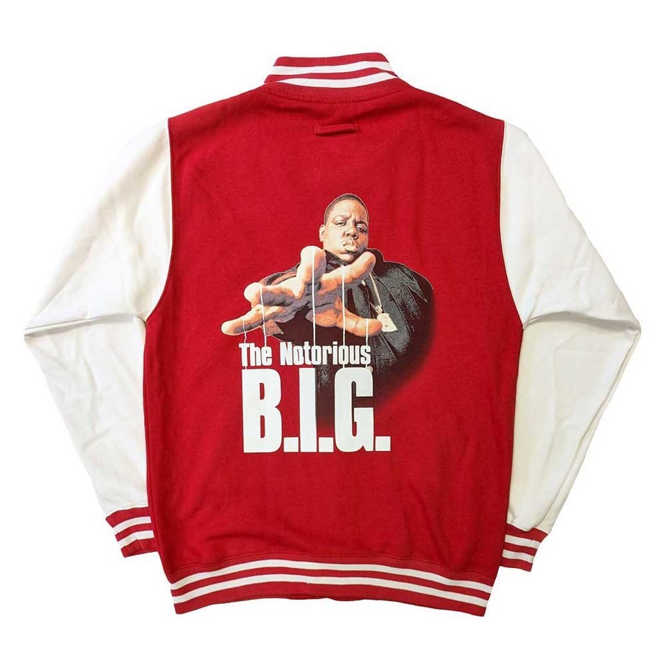 Biggie Smalls Reachstrings Varsity Jacket | eBay Australia
