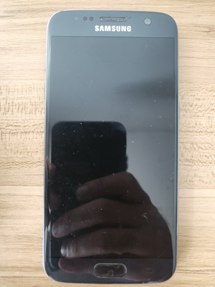 Samsung SM-G930A Galaxy S7 Black 32 GB AT&T Unlocked - For Parts or ...