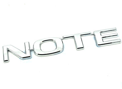 Genuine New NISSAN NOTE BOOT BADGE Emblem 2006-2012 E11 N-Tec Tekna ...