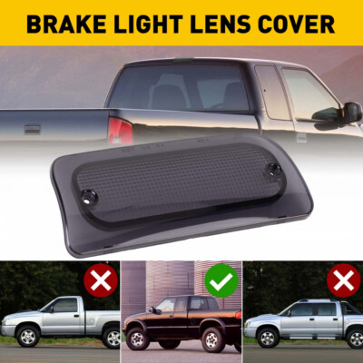Smoke Extended Cab 3rd Brake Light Lens Cover For Chevy S-10 GMC Sonoma ...