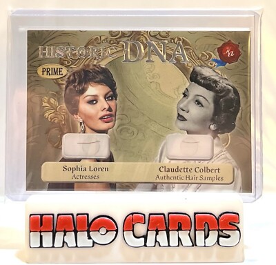 7/10 2024 Historic Autographs Prime Sophia Loren Colbert DNA Hair ...
