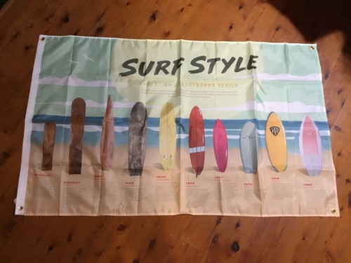 surfer surf boards wall hanging home decor idea man cave flag bar ...