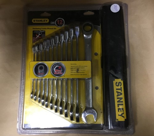 Stanley Ratcheting Combo Wrench Set - 12 Piece | eBay