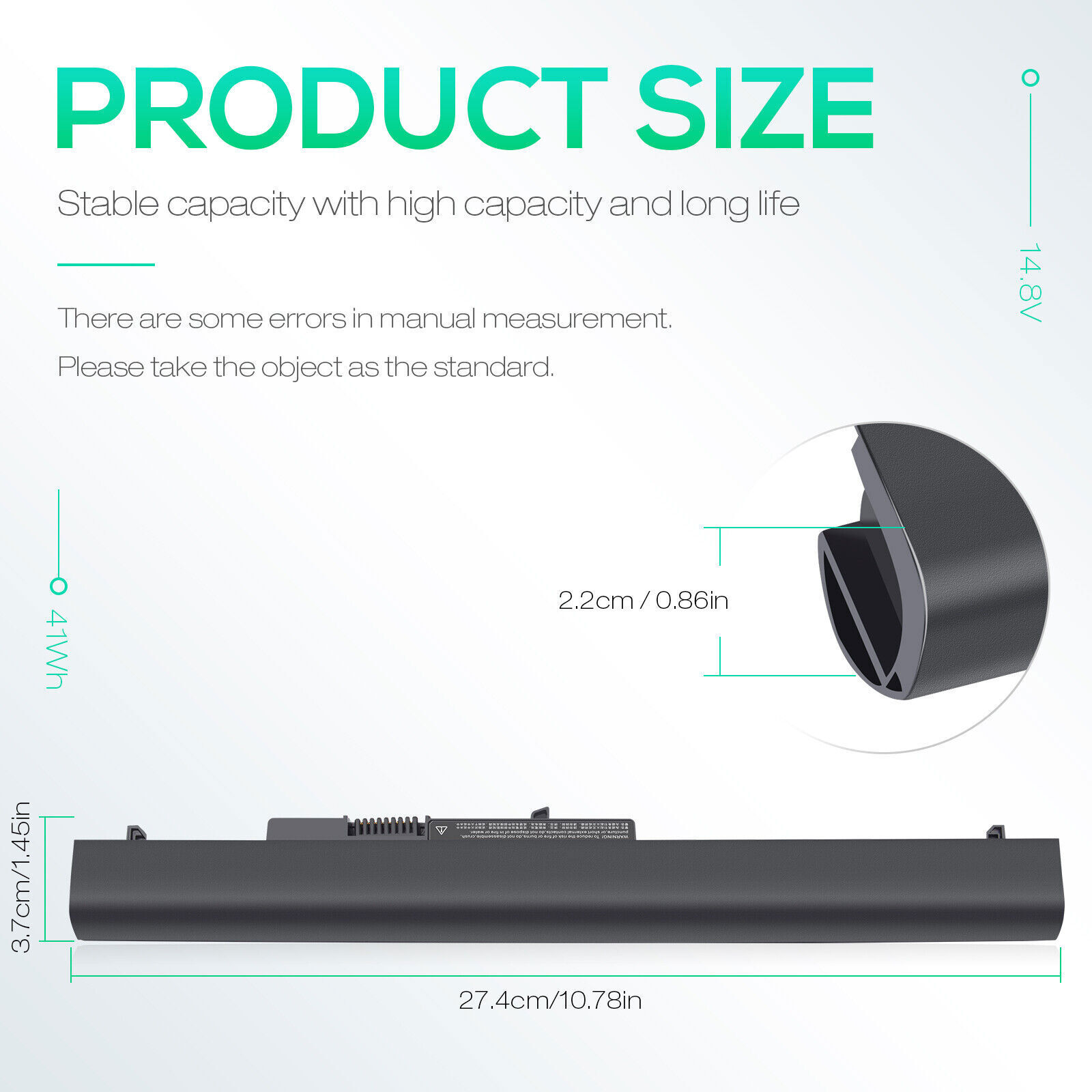 OA03 OA04 Battery for HP 740715-001 746458-421 746641-001 HSTN-LB5S 14 ...