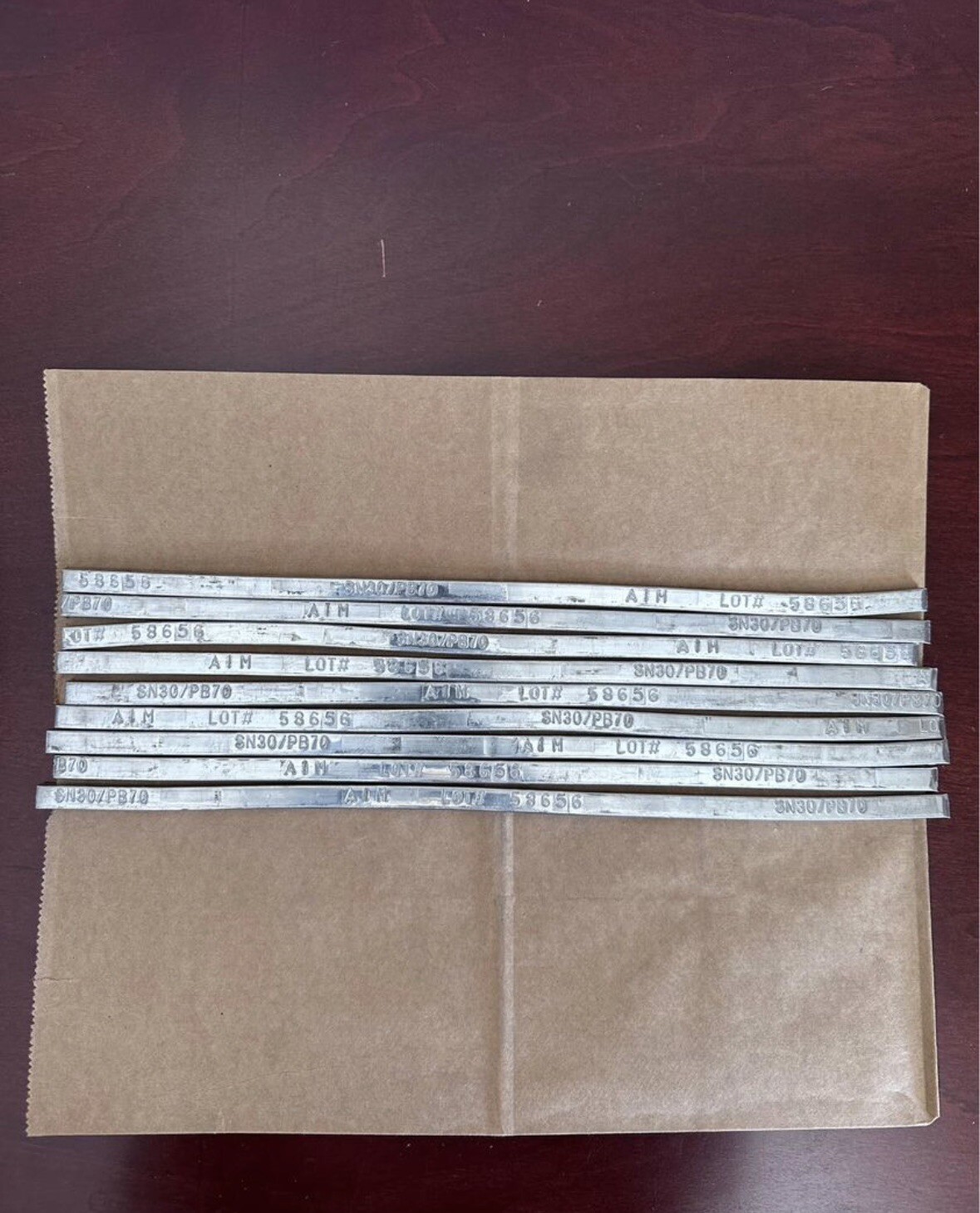 30/70 Lead Body Solder 9 Pack of Sticks = 4 lbs, Body Repair, 30%Tin/70 ...