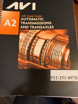 A2 Automatic Transmissions ASE Study Guide | eBay