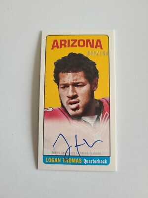 2014 Topps On Card Autograph #153 Logan Thomas 90/150 | eBay
