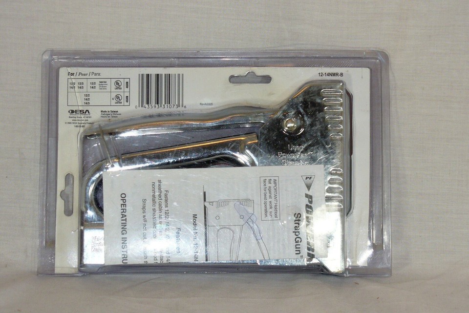POWERFAST STRAP GUN MODEL 12-14 NMR-B - NEW | eBay