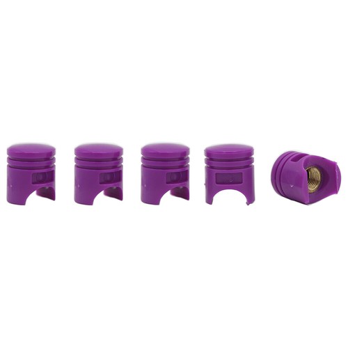 5 X You.S Tire Valves Valve Caps Plastic Purple for Car Truck ...