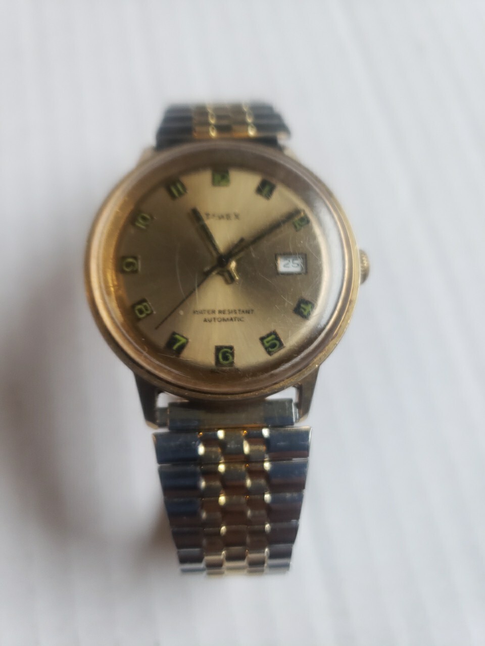 Vintage '70s Timex Men's Watch Viscount 4656103275 Au… - Gem
