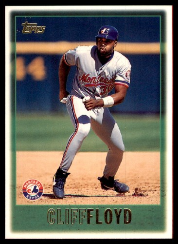 1997 Topps Cliff Floyd Baseball Card Montreal Expos #444 | eBay