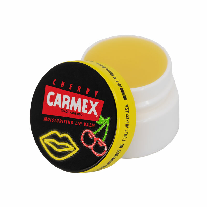 Carmex Cherry Lip Balm Jar * Flavored SPF15 Limited Edition ...