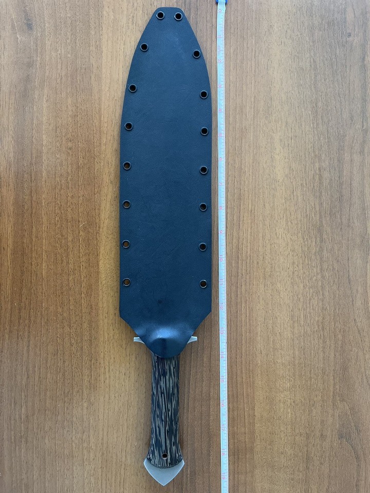 RS Knifeworks RSK Gladius Custom Short Sword EDC Rare AEB-L Black Palm ...