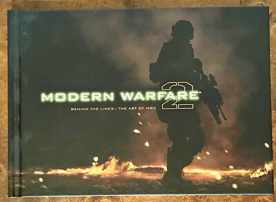 MODERN WARFARE 2 BEHIND THE LINES: THE ART OF MW2 HARDCOVER BOOK | eBay